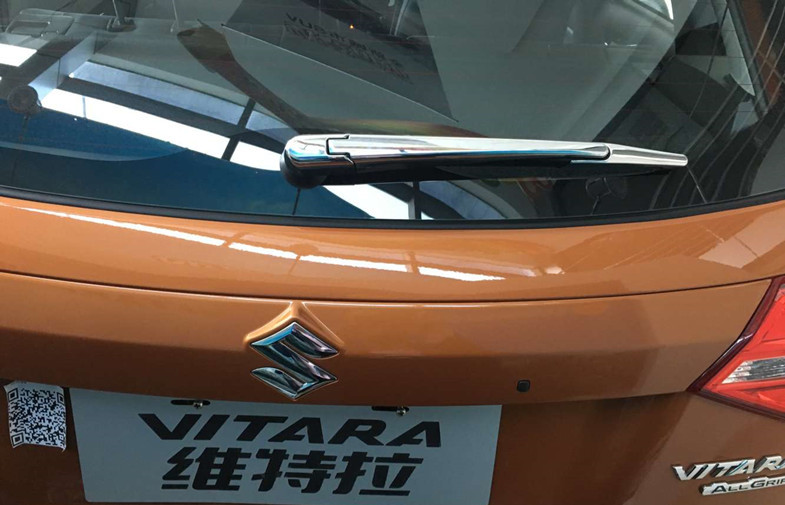 Suzuki Vitara 2015 Auto Body Decoration Parts Chromed Rear Wiper Cover